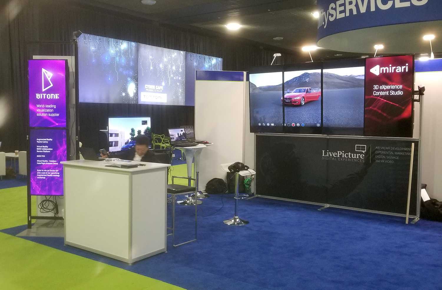 Digital Trade Show Displays | Augmented and Virtual Reality - LivePicture